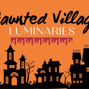 Printable Halloween Luminaries, Printable Luminaries, Printable ...