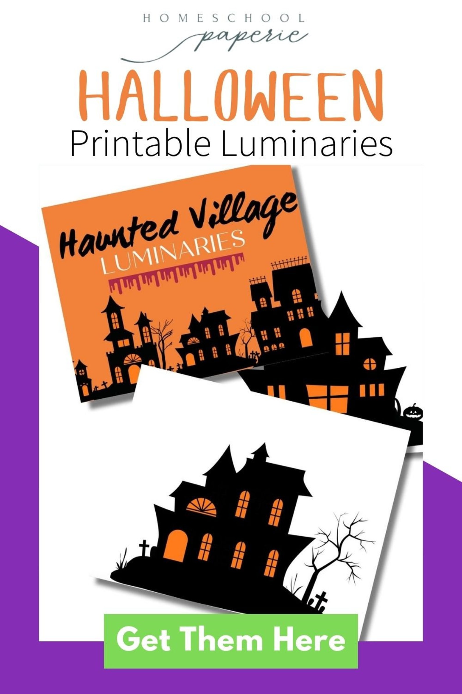 Printable Halloween Luminaries Printable Luminaries - Etsy Canada