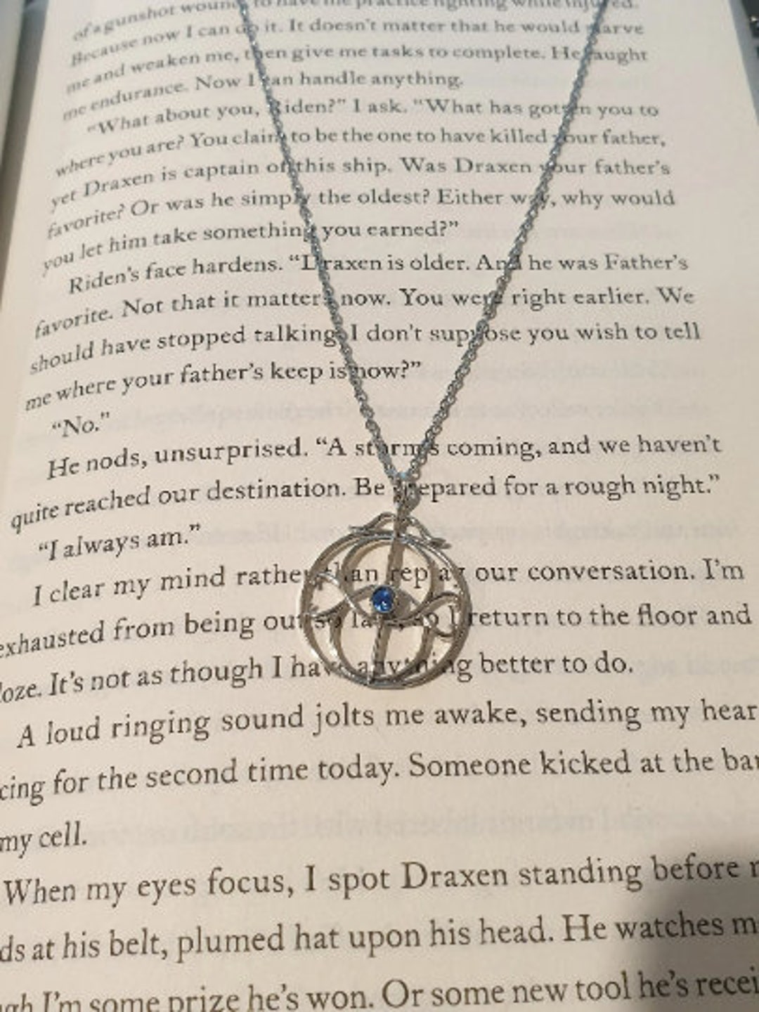 Eye of Elena Necklace throne of Glass Inspired Perfect - Etsy
