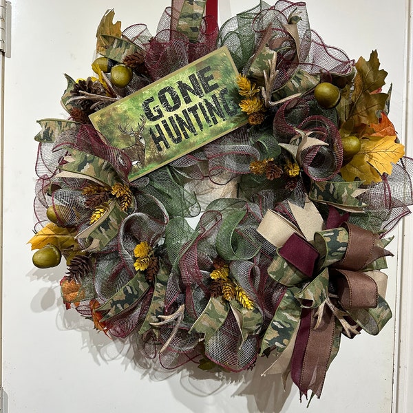 Hunting Wreath - Etsy