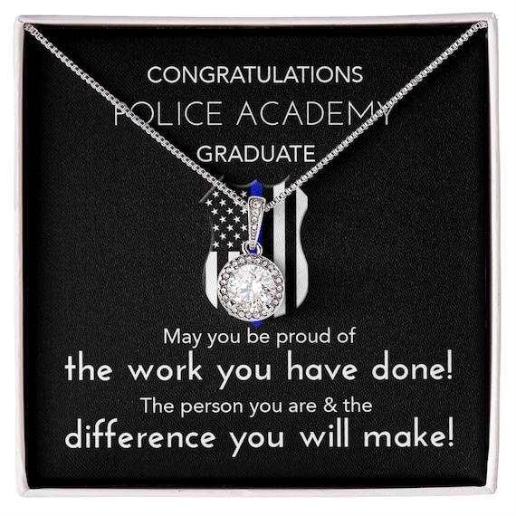 Police Academy Graduation Gift Law Enforcement School | Etsy