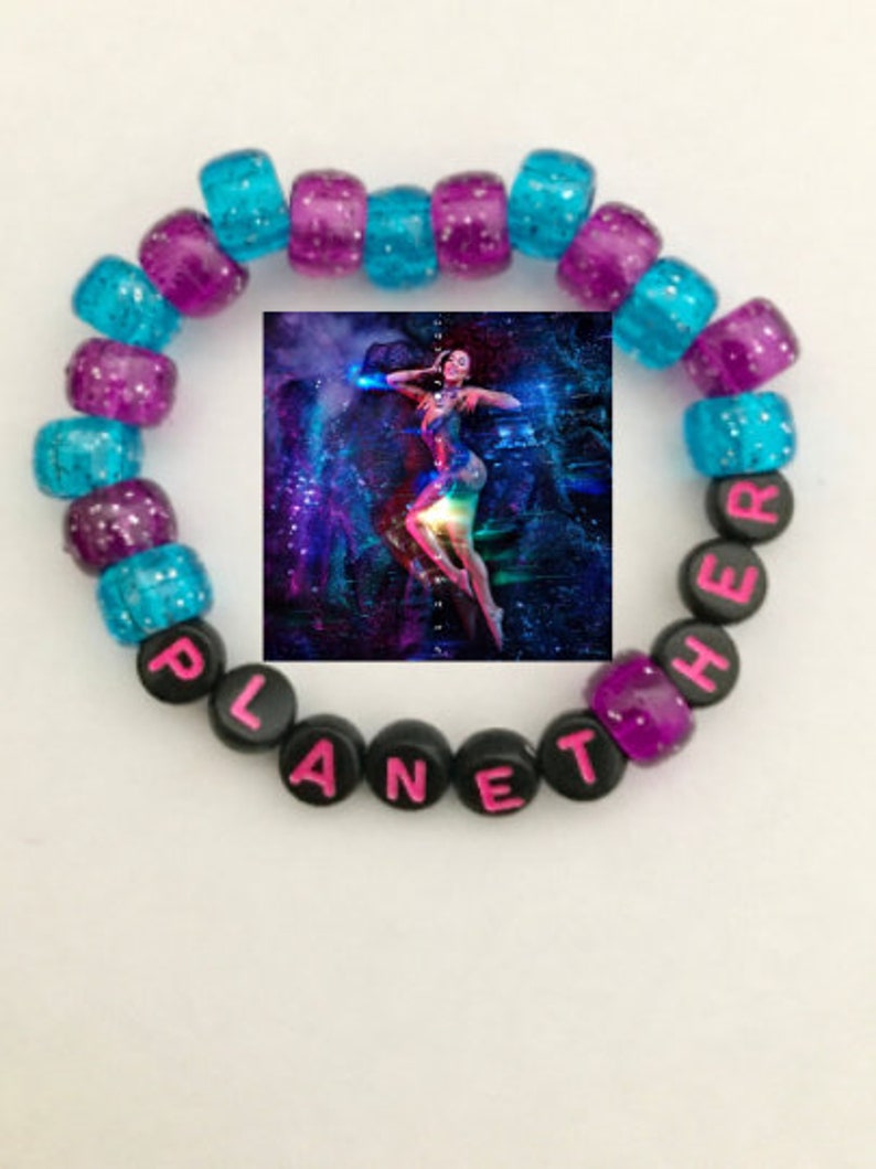 Doja Cat Inspired Pony Bead Bracelets Rapper Hip Hop Musician - Etsy