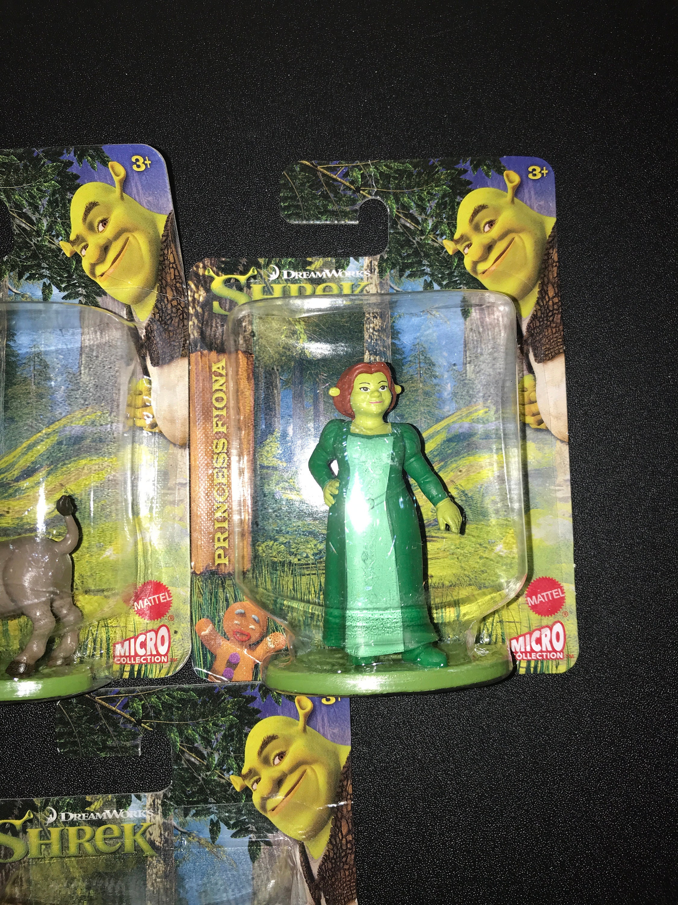 Dreamworks Animation Shrek Mattel Micro Collection Figures Complete Set ...