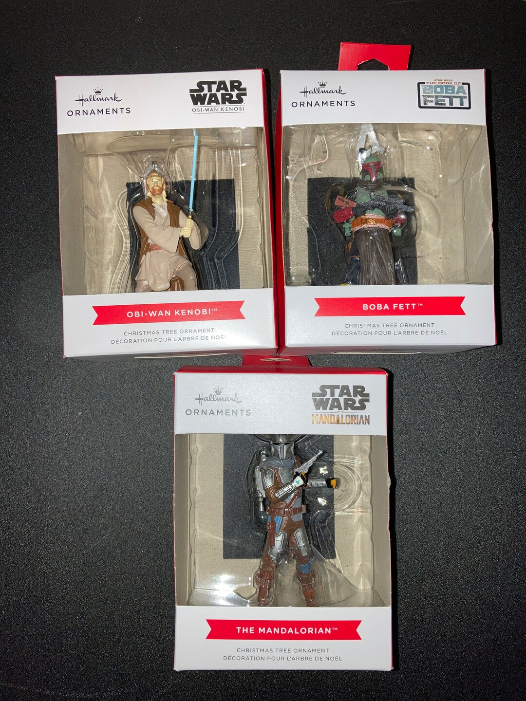 2022 Hallmark Ornaments Star Wars Christmas Tree Ornament Lot NIB ...