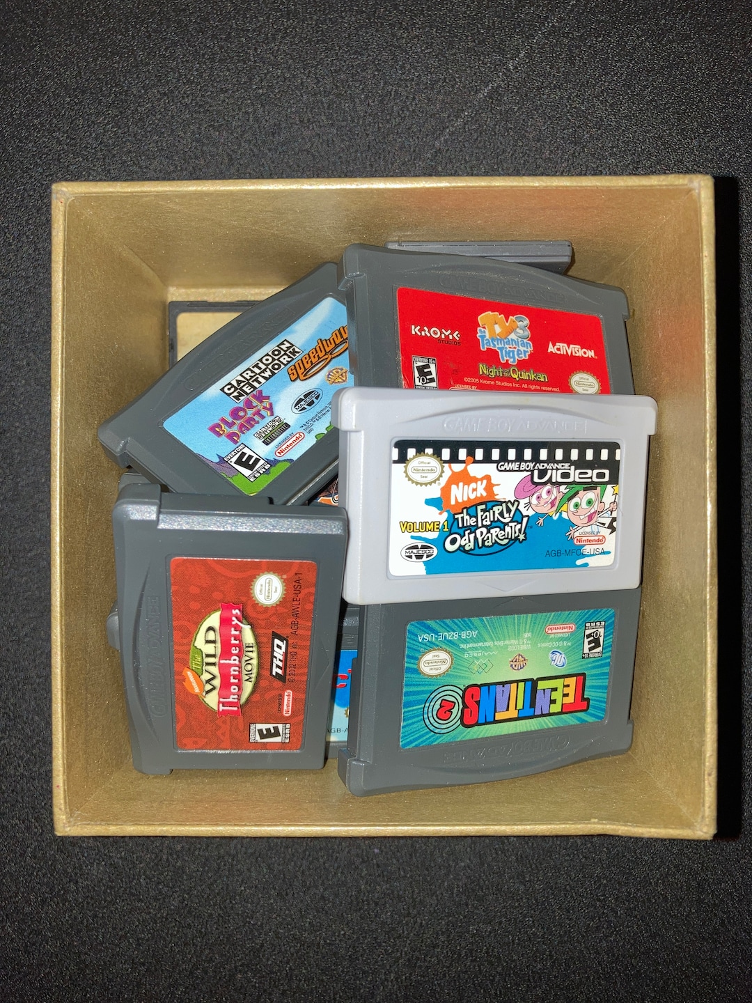 Vintage 2000s Assorted Nintendo Game Boy Advance Games YOU CHOOSE Very ...