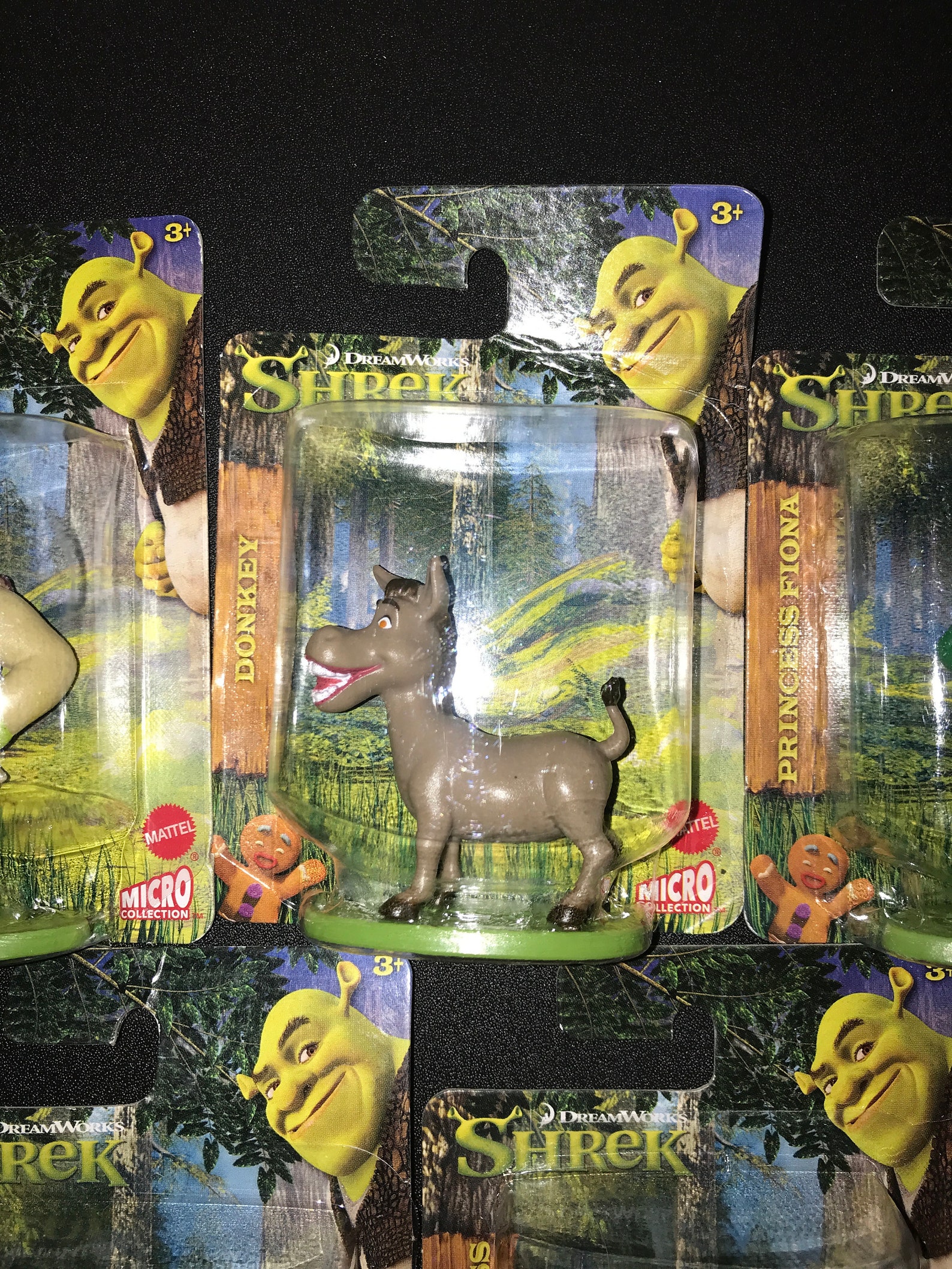 Dreamworks Animation Shrek Mattel Micro Collection Figures Complete Set ...
