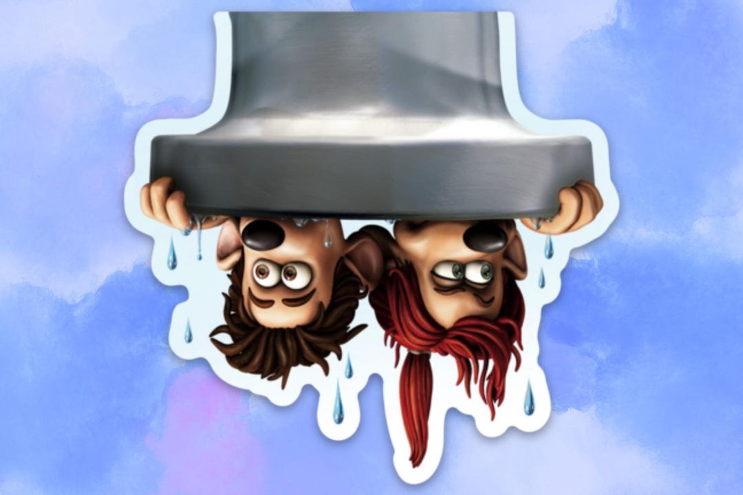 Aardman Dreamworks Flushed Away Roddy and Rita 3x3" Premium Die Cut ...