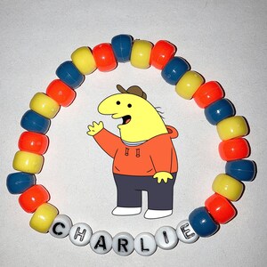 Handmade Adult Swim Smiling Friends Inspired Pony Bead Bracelets Kandi ...