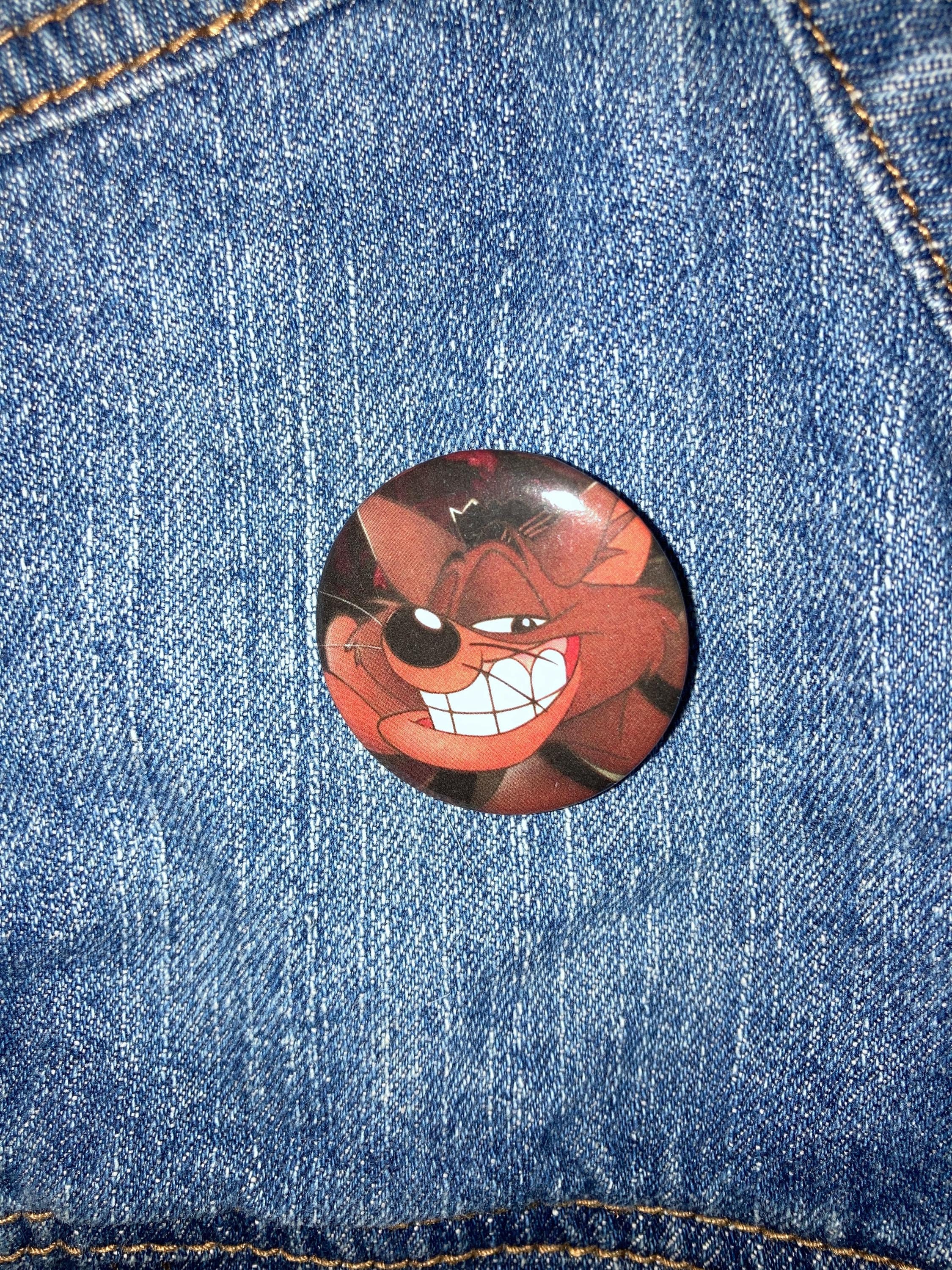 Handmade MC Skat Kat and the Stray Mob 1.5" Pinback Button 80s 90s ...