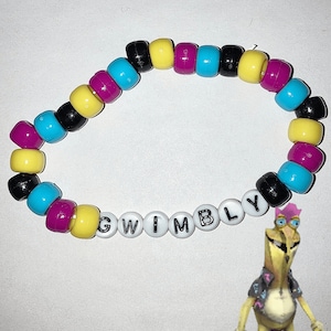 Handmade Adult Swim Smiling Friends Inspired Pony Bead Bracelets Kandi ...