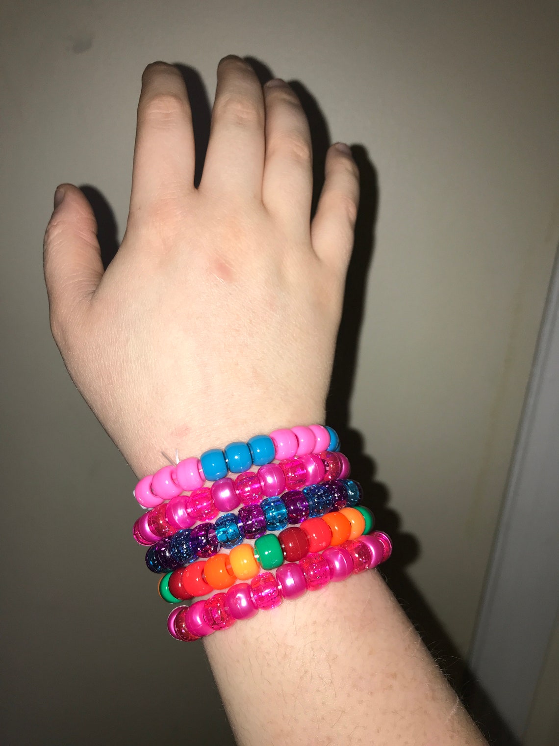 Doja Cat Inspired Pony Bead Bracelets Rapper Hip Hop Musician - Etsy