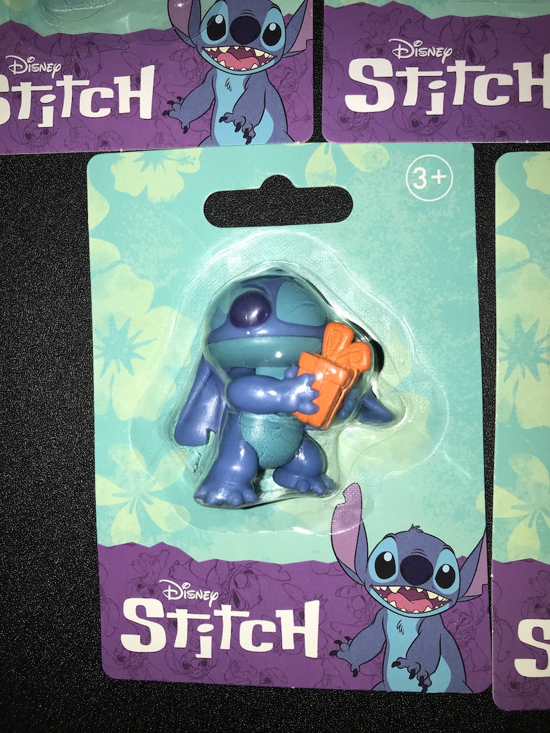 2022 Walt Disney Animation Lilo & Stitch Stitch Miniature Figures Party ...