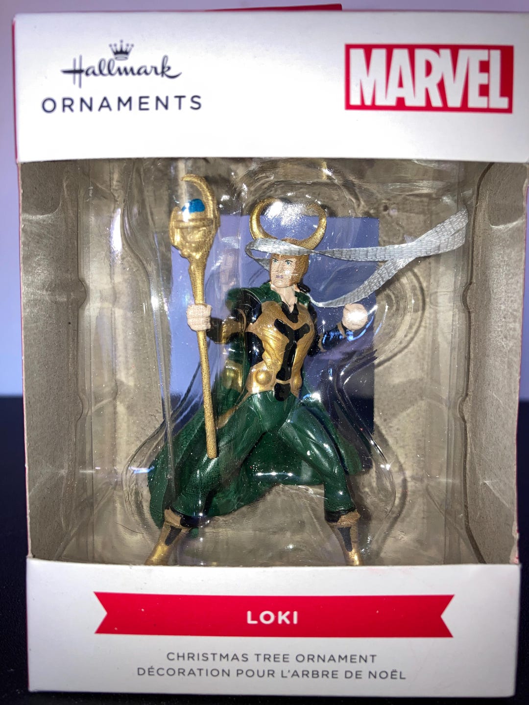 Hallmark Marvel Loki Christmas Keepsake Ornament NIB Disney Superheroes ...