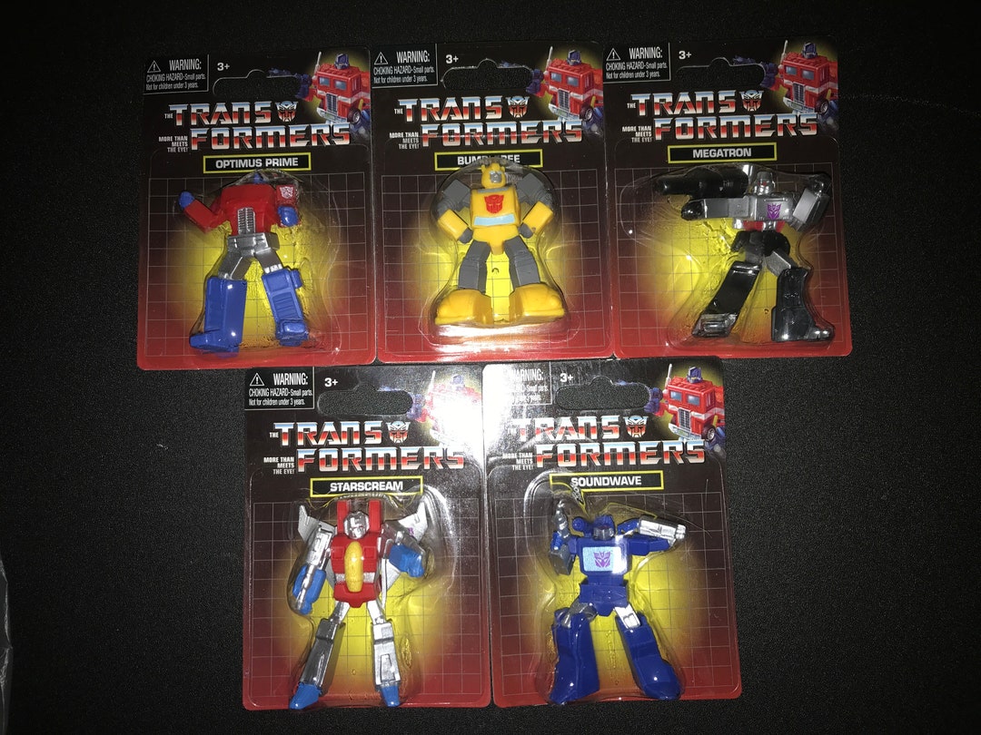 2022 Hasbro Transformers Miniature Figure Toys Set of 5 NIP Party ...