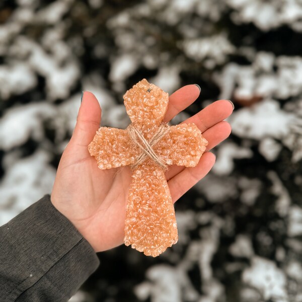 Cedar Wood Cross - Etsy