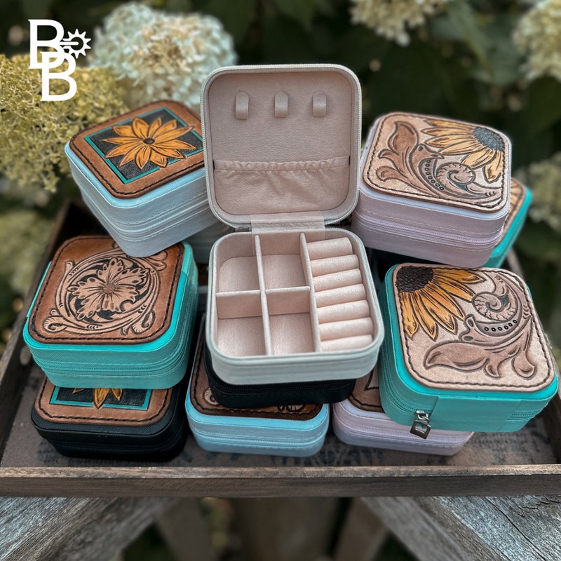 Leather Jewelry Box - Etsy