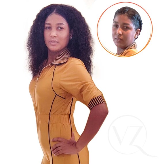 Venus and Zeus vida V-part Wig 100% Human Hair Long Lace - Etsy