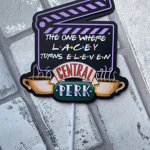 Friends Cake Topper Personalised - Etsy UK