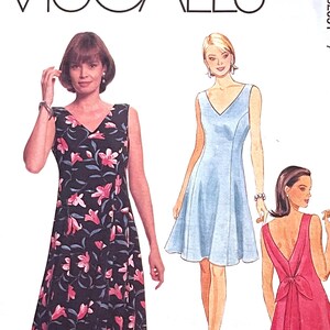 Mccall's 8235 UNCUT Pattern for Misses Dresses Sizes 6-10 - Etsy