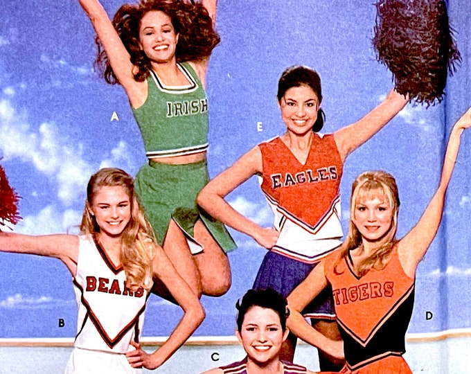 Simplicity 8298 UNCUT Pattern for Girl's Cheerleader Uniforms Sizes 4-8 ...
