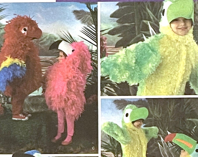 Simplicity 3663 UNCUT Pattern for Children's Bird Costumes Sizes 3-8 ...