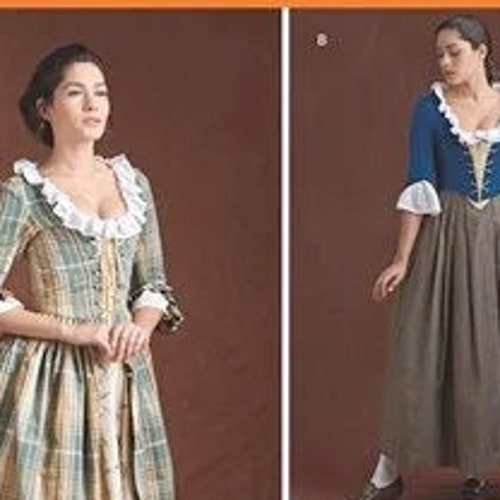 Simplicity 8161 UNCUT Misses Historic Costume 18th Century - Etsy
