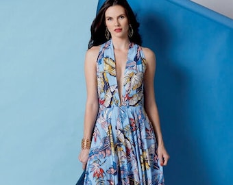 Vogue 9345 UNCUT Pattern for Dresses Sizes 6-14 or 14-22 - Etsy