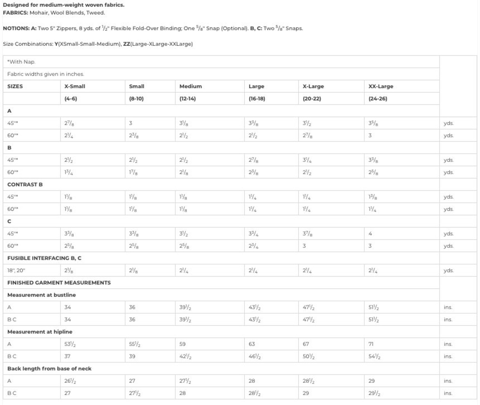 Butterick 6255 UNCUT Pattern for Misses Coats Sizes L-XXL - Etsy
