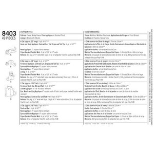 Simplicity 8403 UNCUT Pattern for Kitty Plushies - Etsy