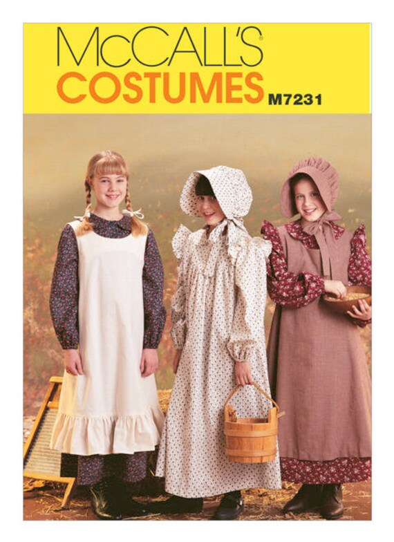 Mccall's 7231 UNCUT Pattern for Girl's Pioneer | Etsy
