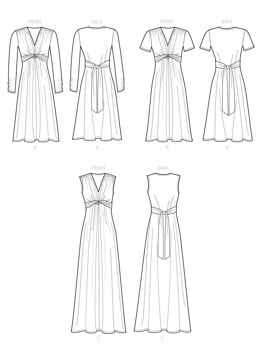 Simplicity 9600 UNCUT Pattern for Misses Dresses Sizes 6-14 or - Etsy