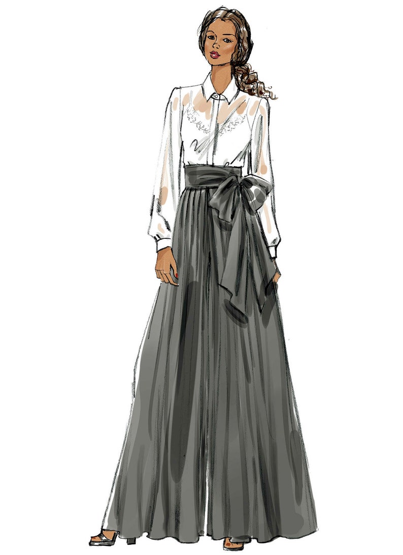 Vogue 8955 UNCUT Pattern for Misses Pants With Overlay Sizes - Etsy