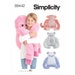 Simplicity 1380 UNCUT Pattern for Girls' and Matching - Etsy