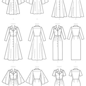 Vogue 9345 UNCUT Pattern for Dresses Sizes 6-14 or 14-22 - Etsy