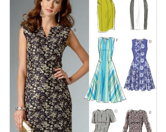 Vogue 9345 UNCUT Pattern for Dresses Sizes 6-14 or 14-22 | Etsy