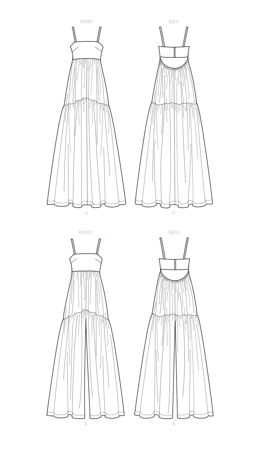 Simplicity 9597 UNCUT Pattern for Mimig Dresses Sizes 6-14 or - Etsy