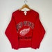 Vintage 90s Lee Tag Redwings Detroit Spellout Biglogo Printed ...