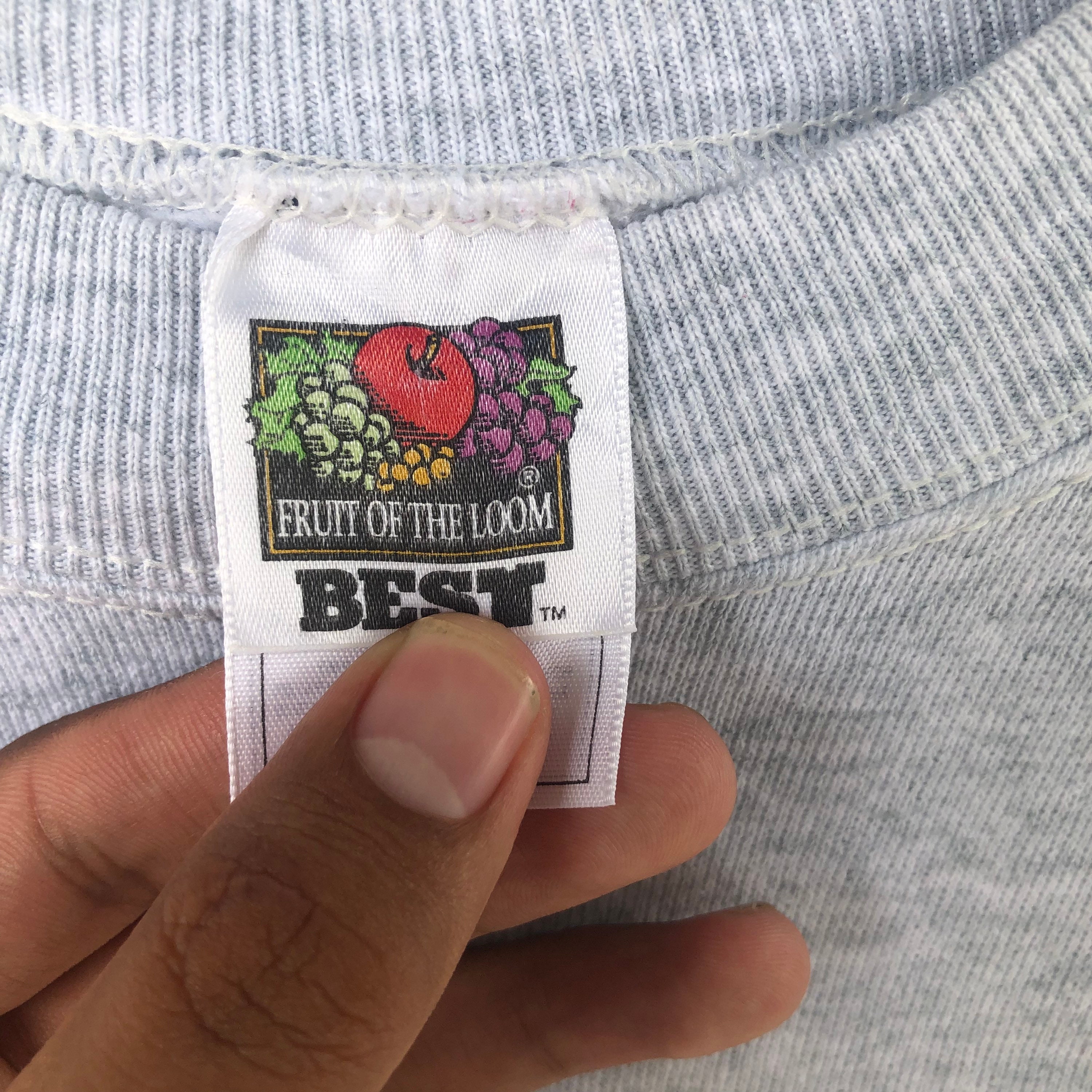 Vintage 90s Fruit of Loom Tag Myrtle Beach S.carolina Spellout - Etsy