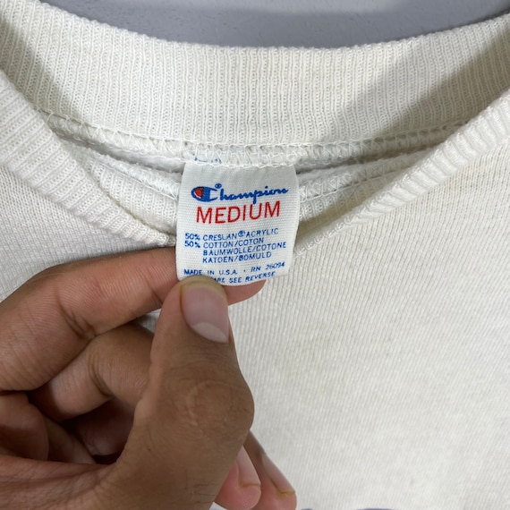 Vintage 90s Champions Tag ILLINOIS Printed BigLogo Sw… - Gem