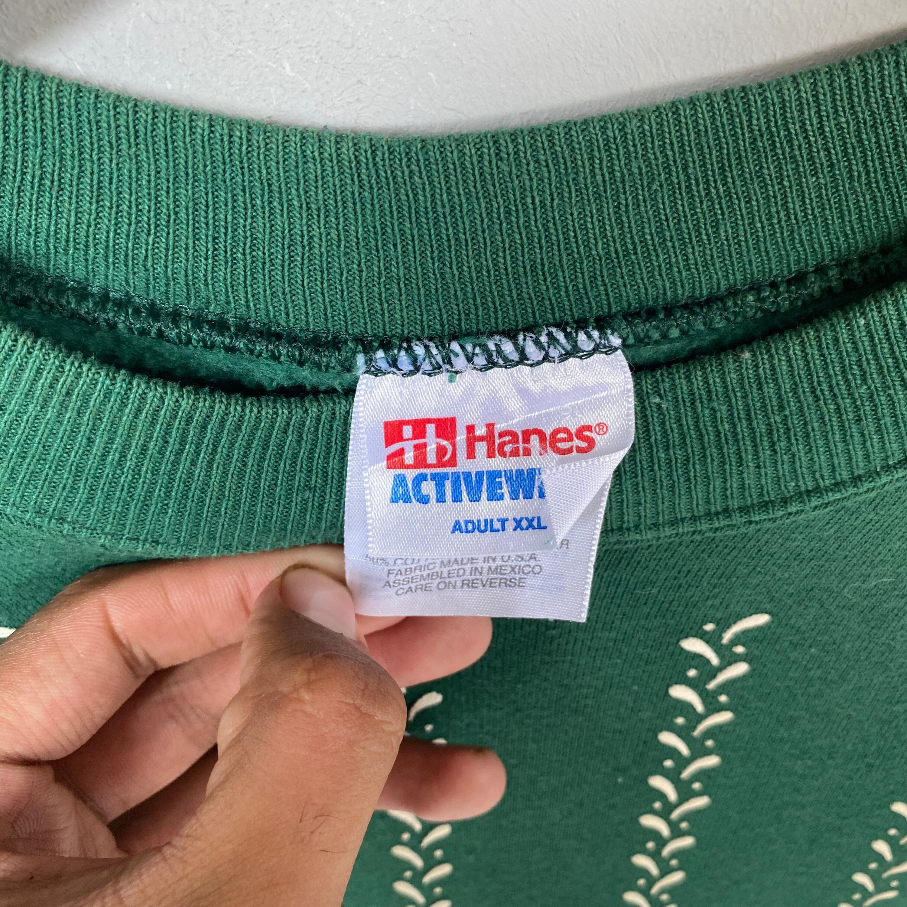 Vintage Hanes Tag Floral Big Logo Printed Sweatshirt Crewneck Pullover ...