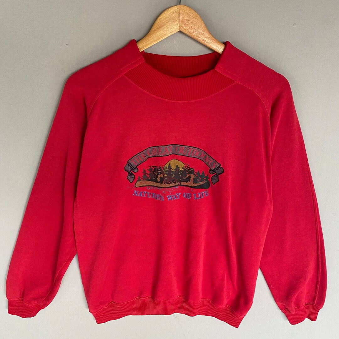 Vintage Northwest Tag the Great Outdoor Big Printed Logo Sweatshirt ...