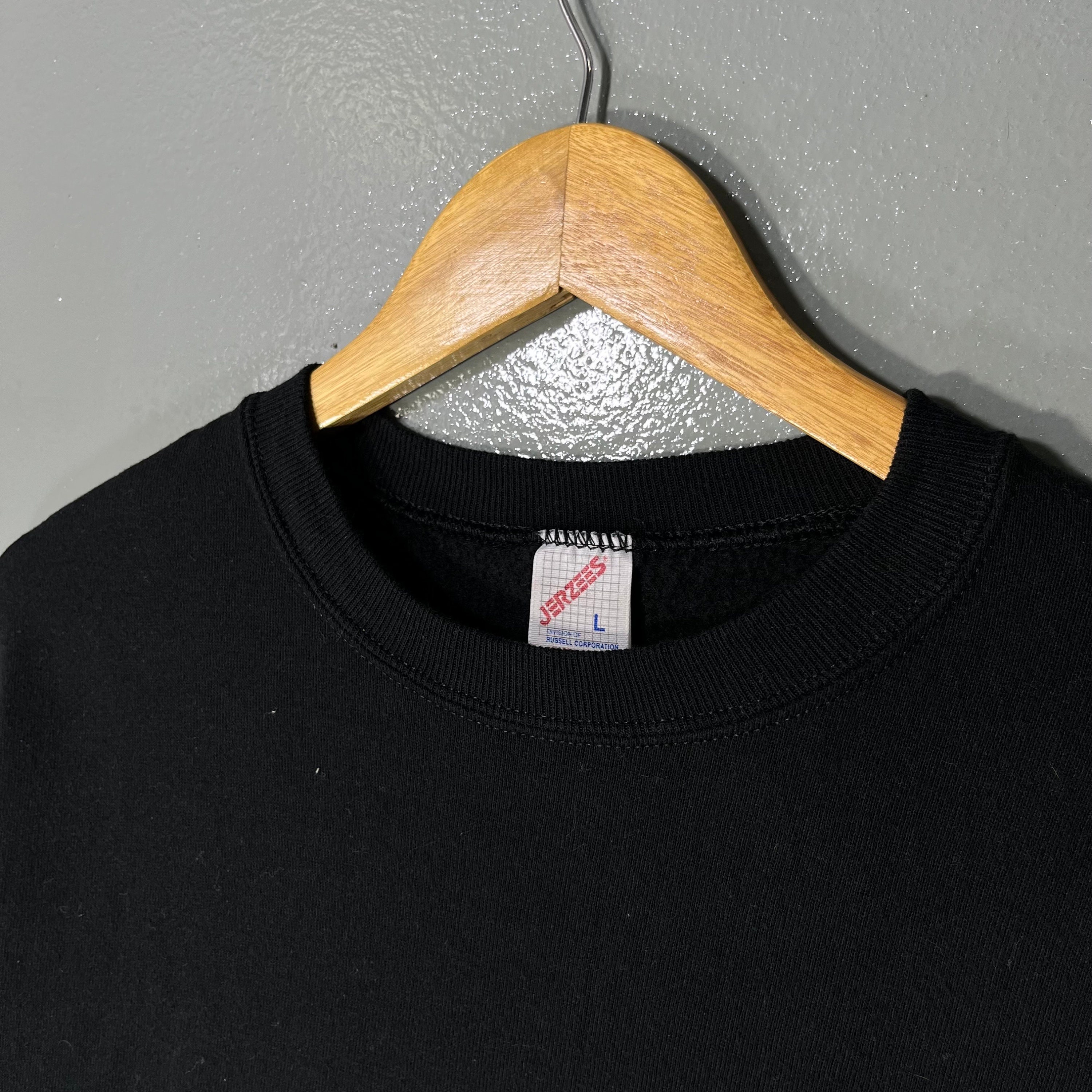 Vintage 90s Jerzees Tag Plain Vintage Jerzees Streetwear Sweatshirt ...