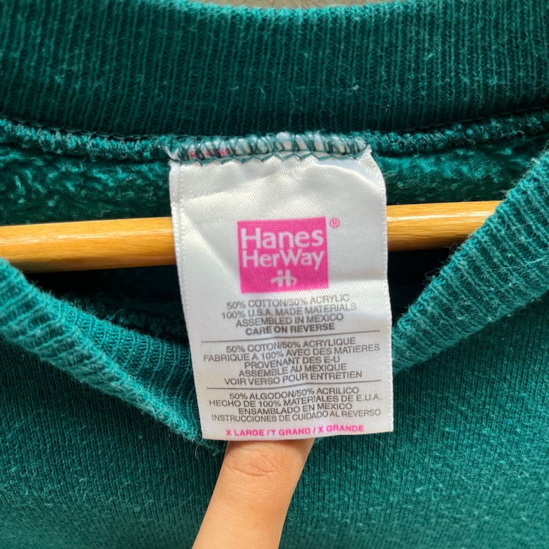 Vintage Hanes Tag Plain Vintage Sweatshirt Crewneck Pullover Jumper ...