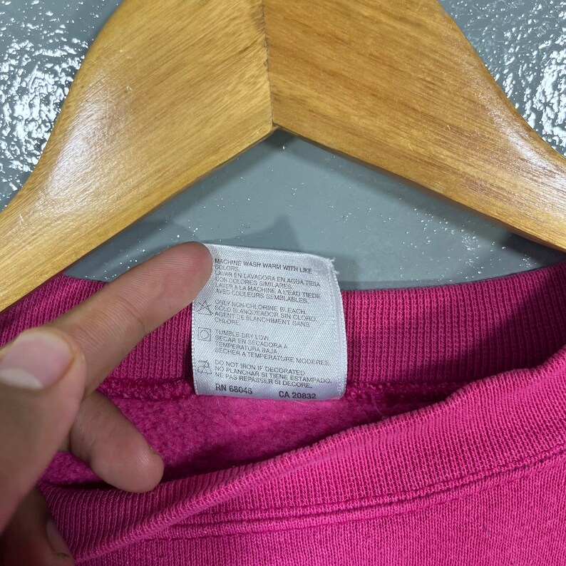 Vintage 90s Tultex Tag New England Spellout Big Logo Printed Sweatshirt Crewneck Pullover ...