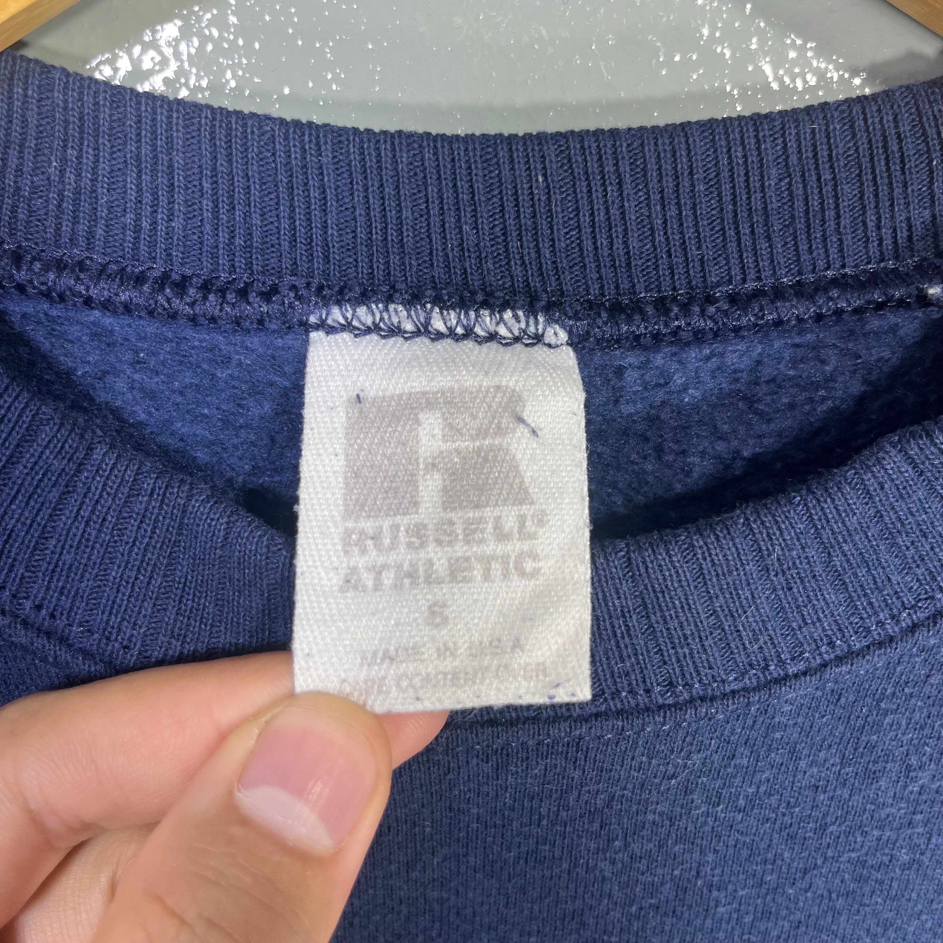 Vintage 90s Russel Tag Plain Russell Vintage Sweater Sweatshirt ...