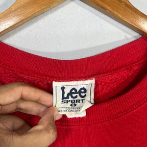 Vintage 90s Lee Tag Redwings Detroit Spellout Biglogo Printed ...