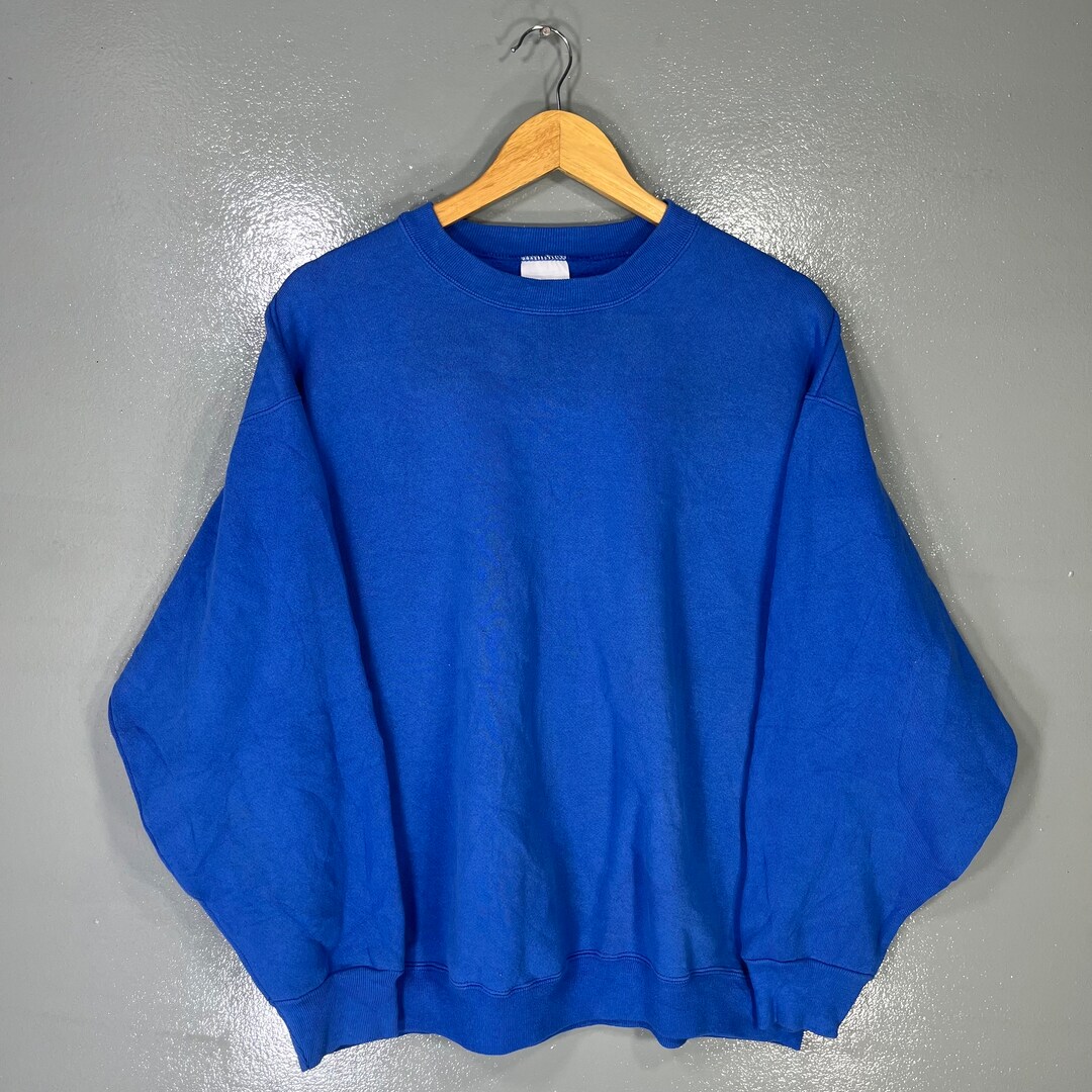 Vintage 90s Tultex Tag Plain Design Tultex Vintage Sweatshirt Crewneck Pullover Tultex Sweater ...