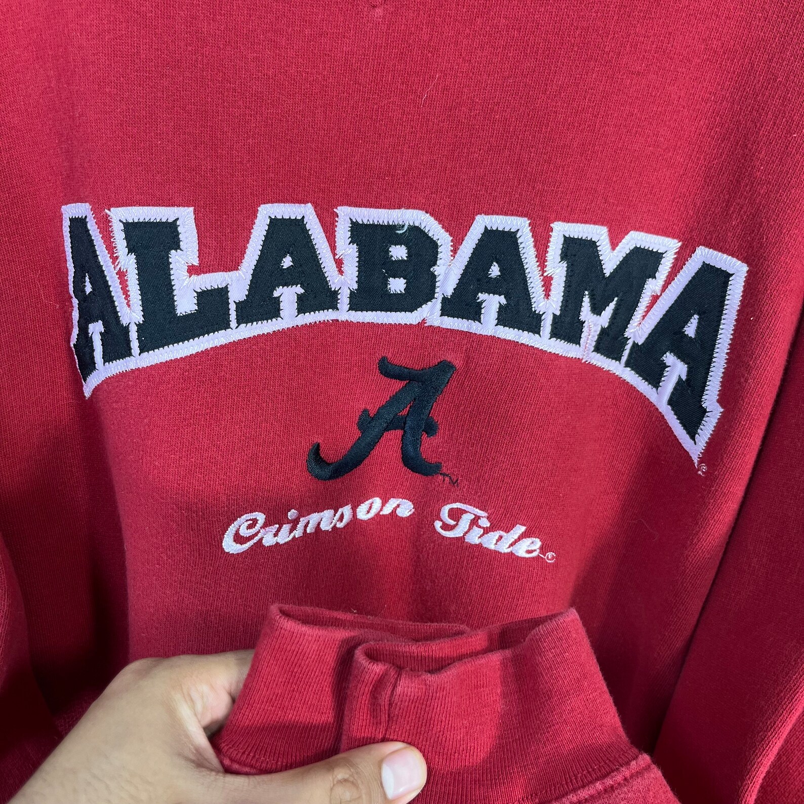 Vintage Y2K J America Tag Alabama Crimson Tide Spellout Big Logo ...