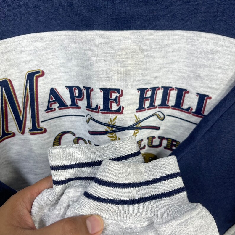 Vintage Gear Tag Maple Hills Golf Club Spellout Michigan Big Logo ...