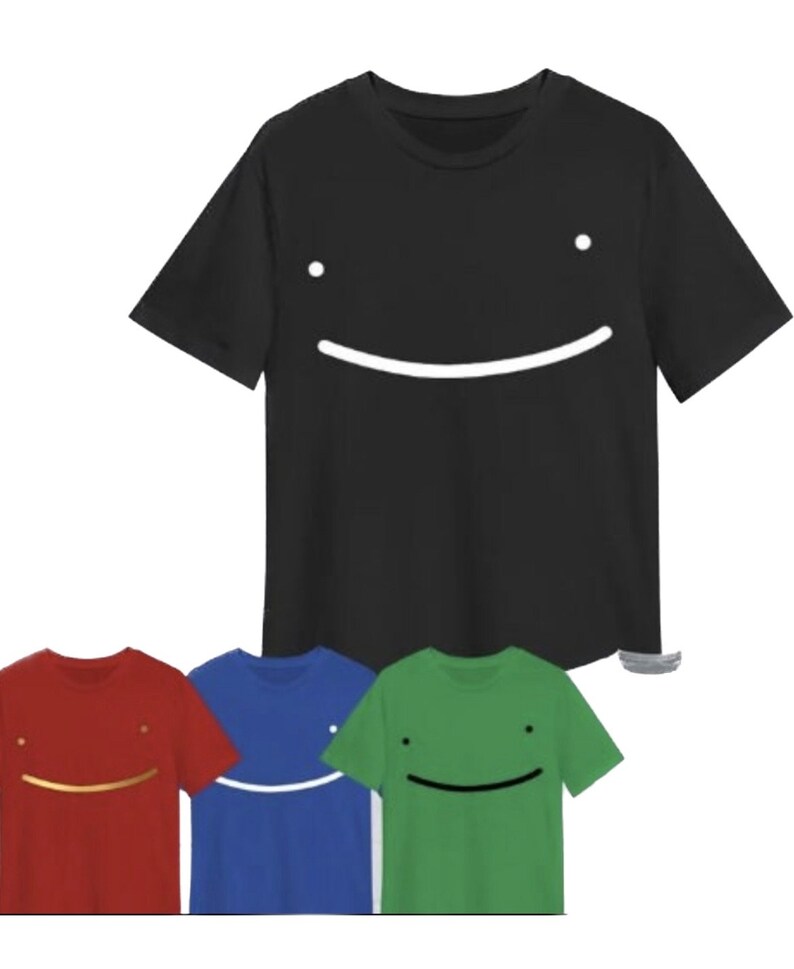 Dream SMP Smile Youtuber Gamer Gaming Merch Boys Girls Kids T-shirts ...